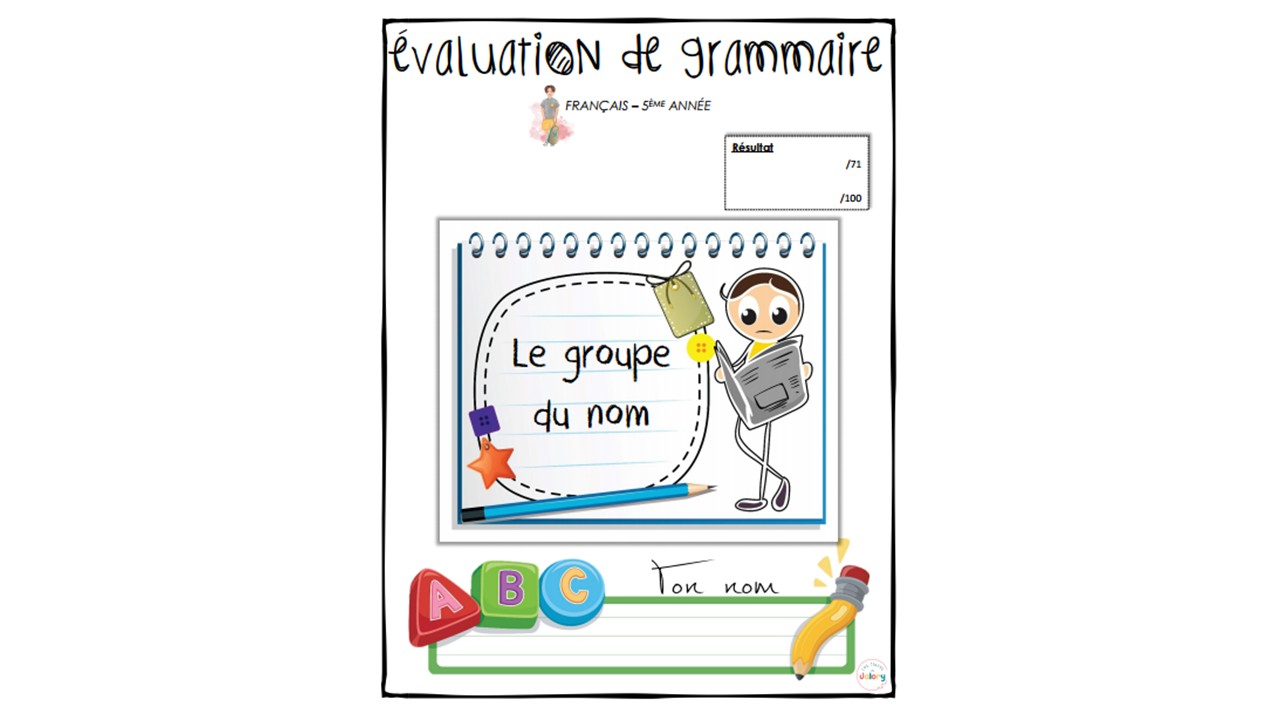 Le groupe du nom 5e – Jalory